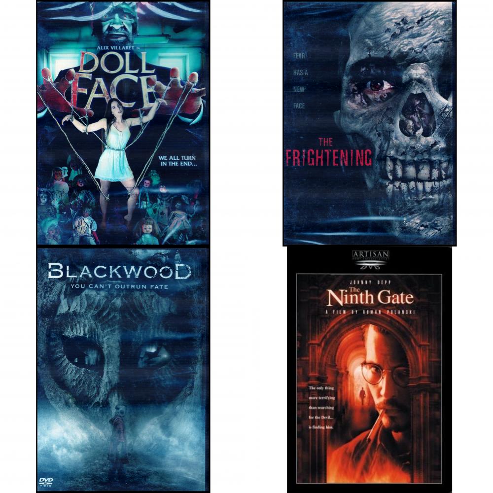 Horror 4 Pack DVD Bundle: Doll Face : The Frightening : Blackwood : The ...