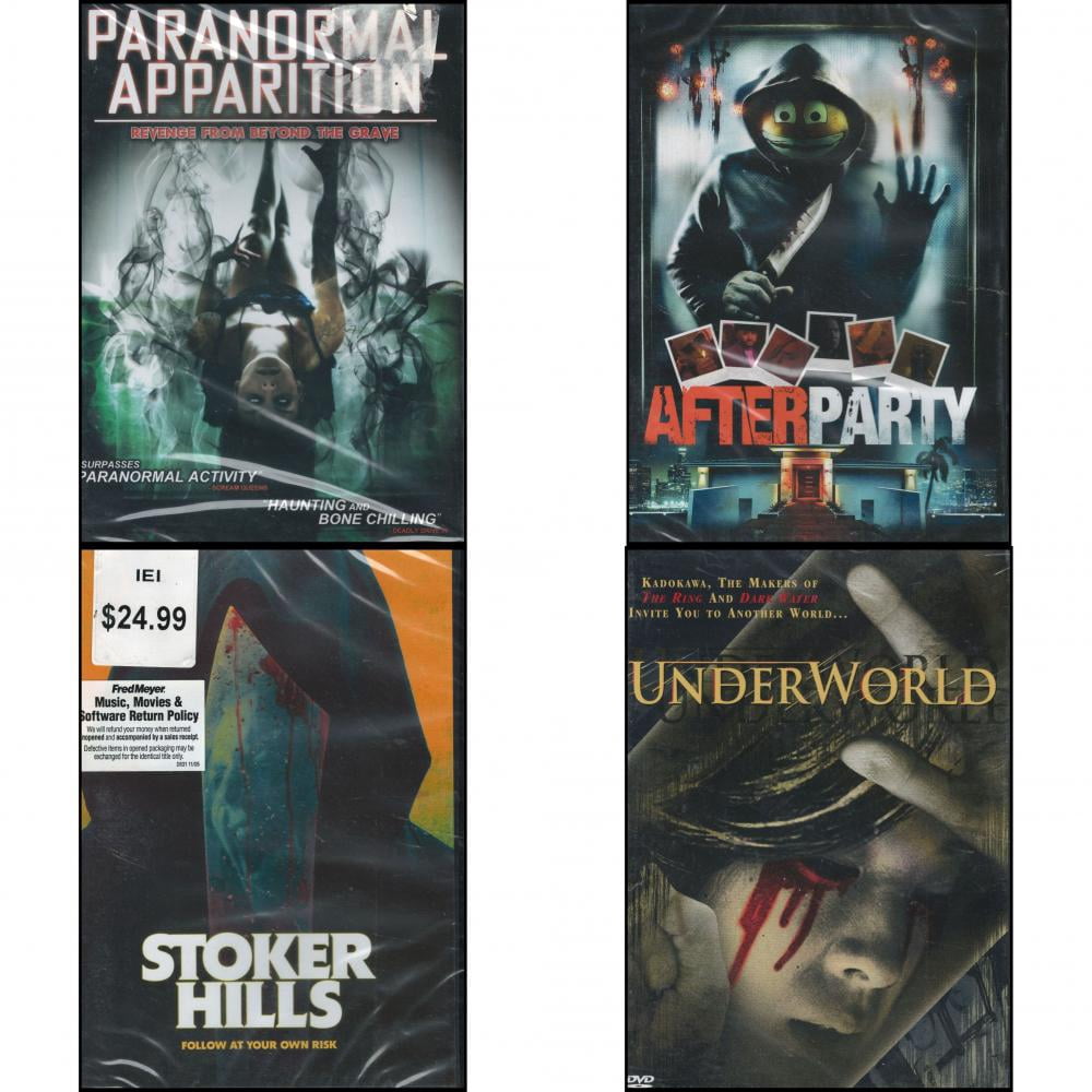 Horror 4 Pack DVD Bundle: Paranormal Apparition: Revenge From Beyond ...