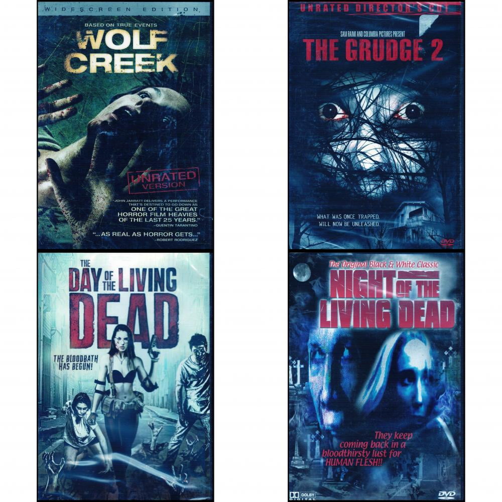 Horror 4 Pack DVD Bundle: Wolf Creek Unrated Widescreen Edition : The ...