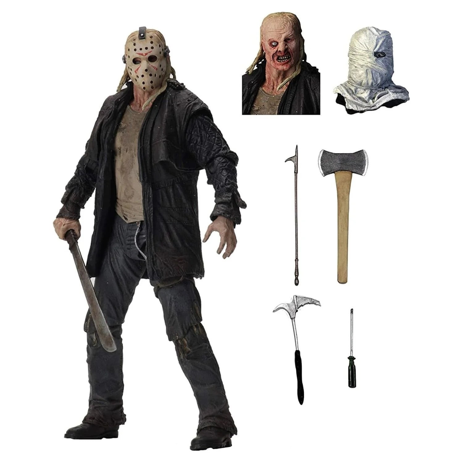 Horror Action Figures Jason Voorhees, Friday the 13th Action Figure ...