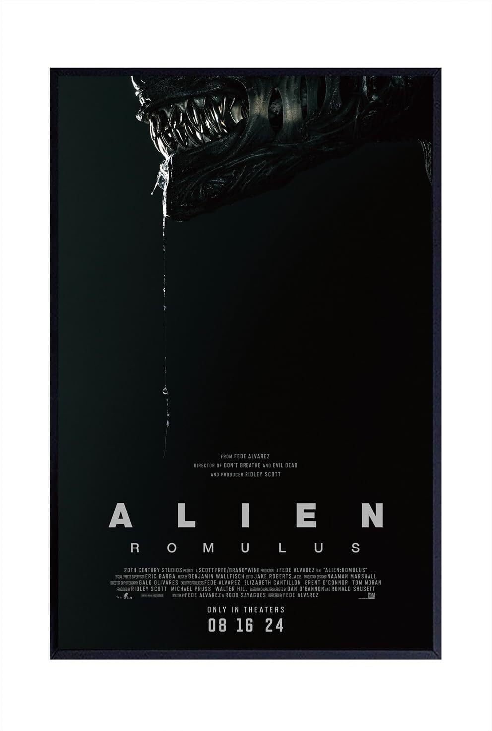 Horror Alien Romulus Movie Poster #3 - Walmart.com