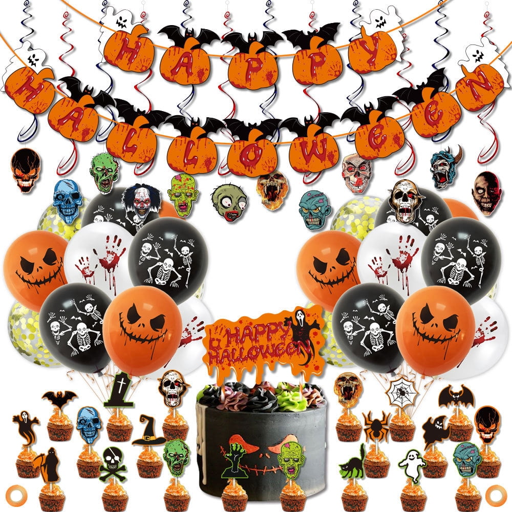 Horror Birthday Party Decorations, Halloween Birthday Party Decorations ...