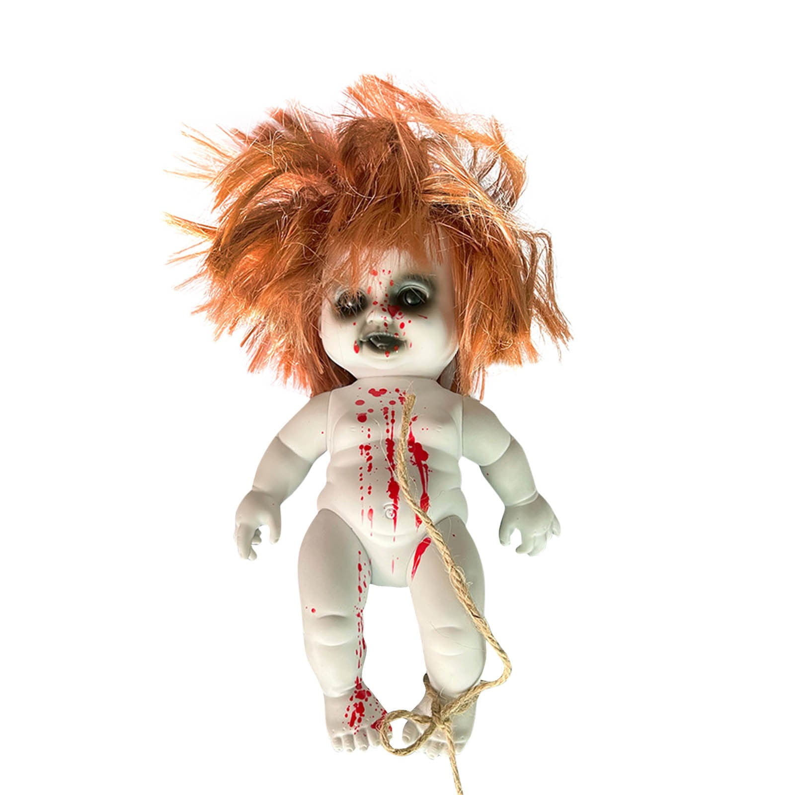 Horror Bloody Baby Doll Halloween Decoration Prop Scary Creepy Haunted ...