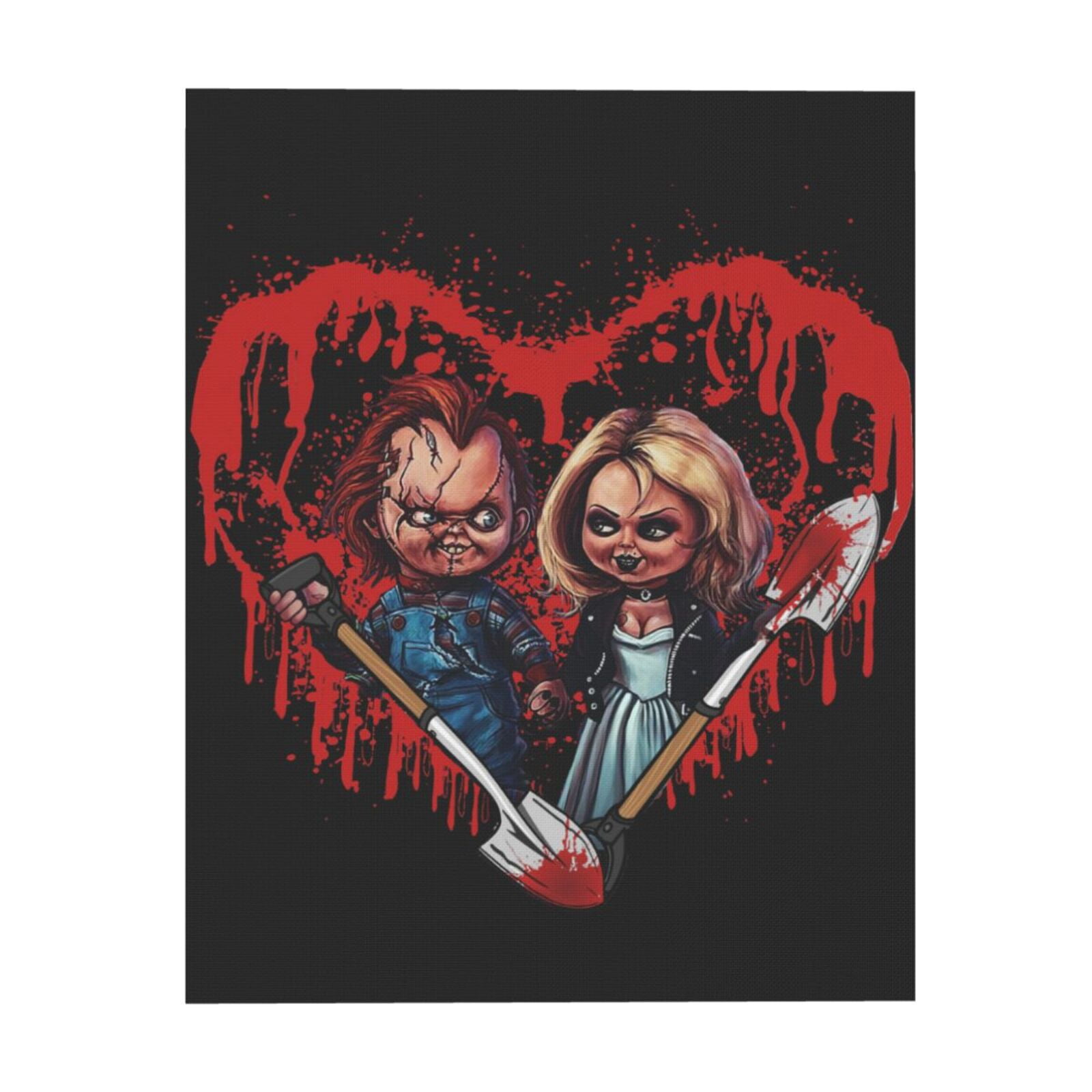 Horror Bride Of Chucky Canvas Decorative Poster Unframed Wall Art ...