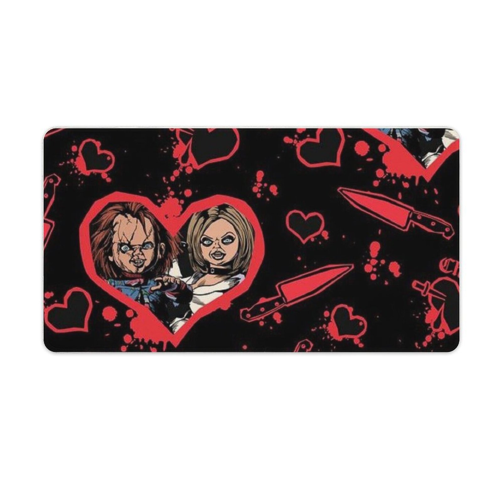 Horror Bride Of Chucky Extended Gaming Mouse Pad No-sliped Large Desk ...