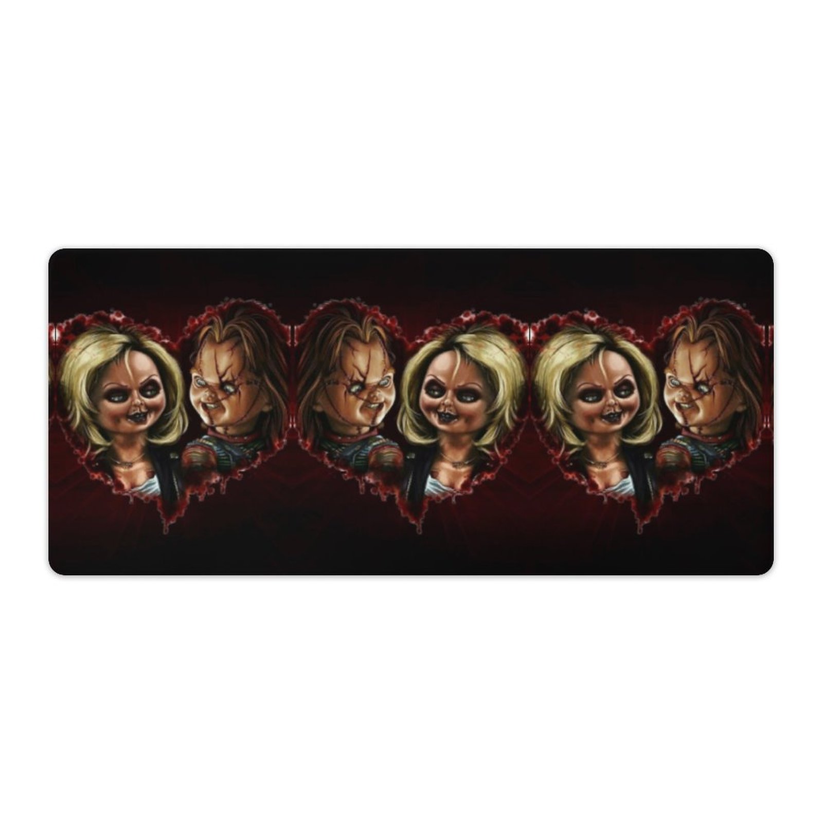 Horror Bride Of Chucky Extended Gaming Mouse Pad No-sliped Large Desk ...