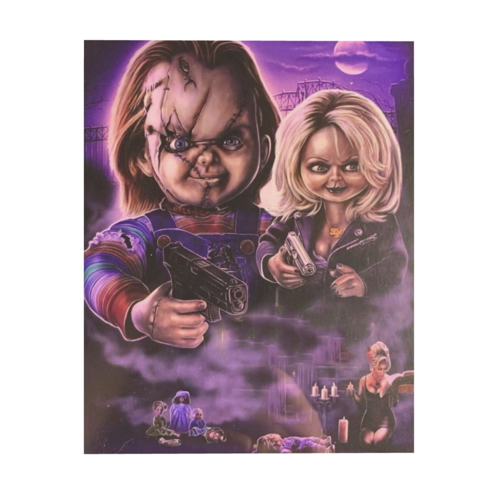 Horror Bride Of Chucky Film Canvas Decorative Poster Unframed Wall Art ...