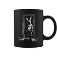 Horror Bunny Mask Man Rabbit Alt Goth Slasher Creepy Door Coffee Mug ...