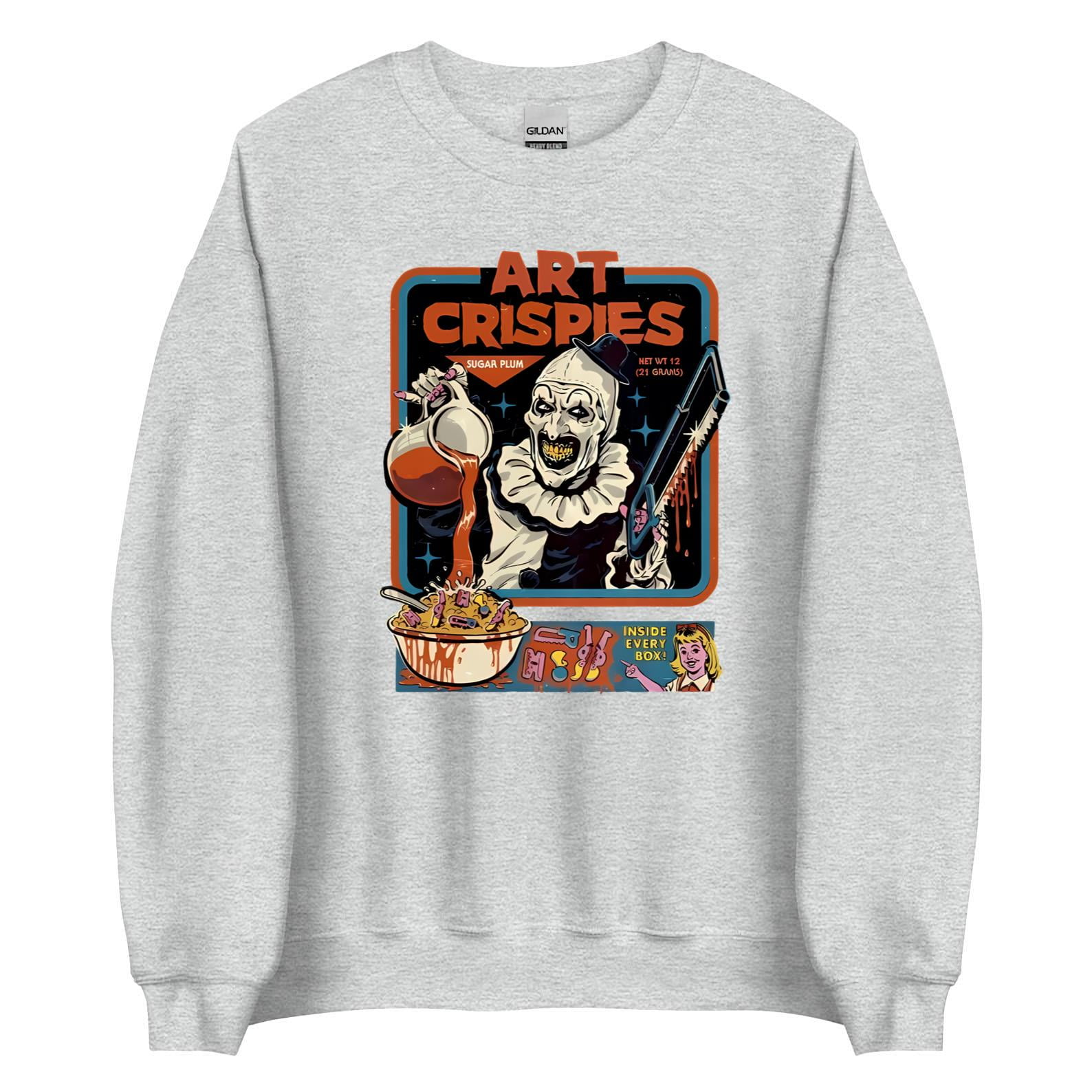 Horror Cereal Clown Shirt, Terrifying Breakfast Parody Tee, Scary 90s ...