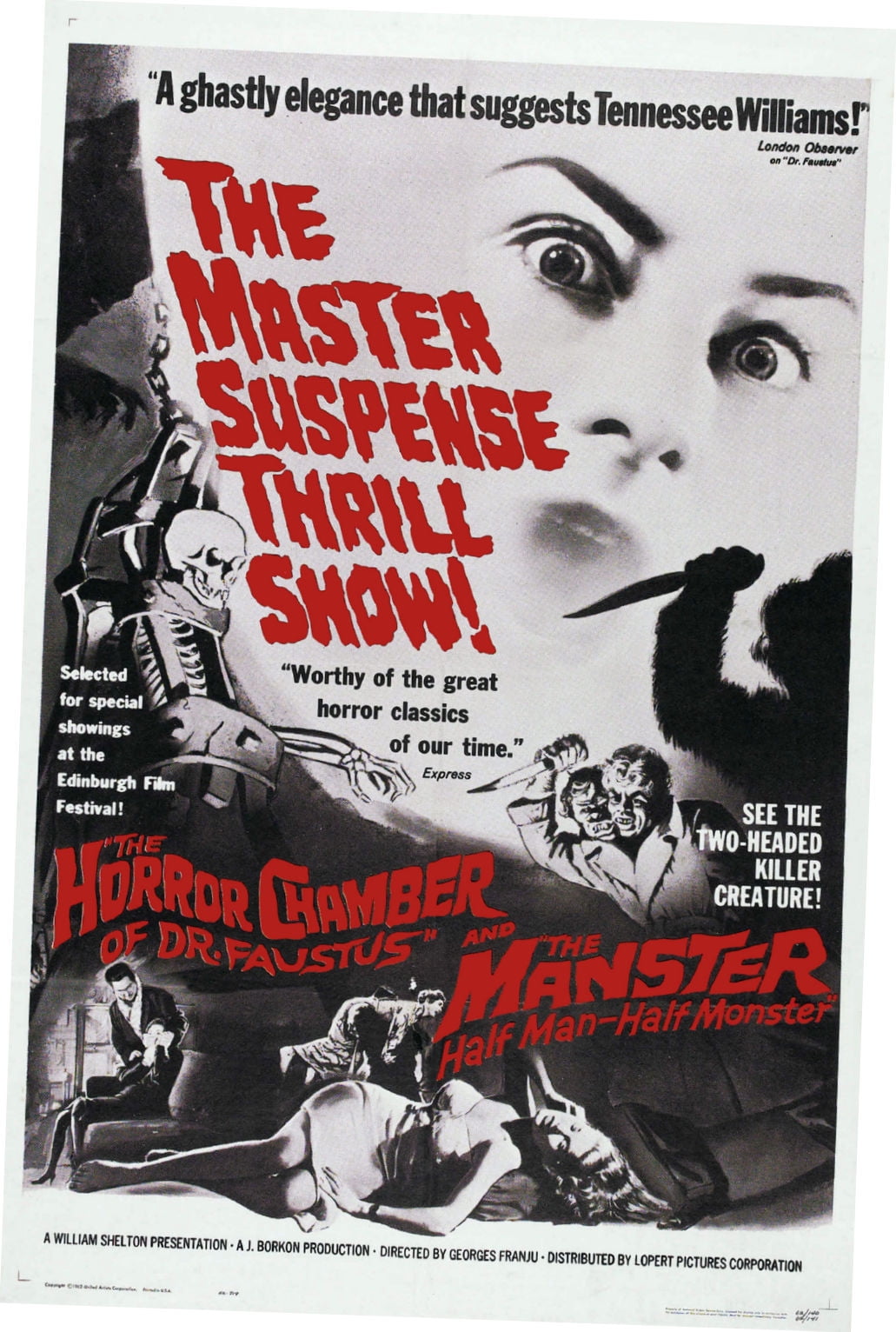 Horror Chamber Movie poster Metal Sign Art Print 8x12 Multi-Color ...