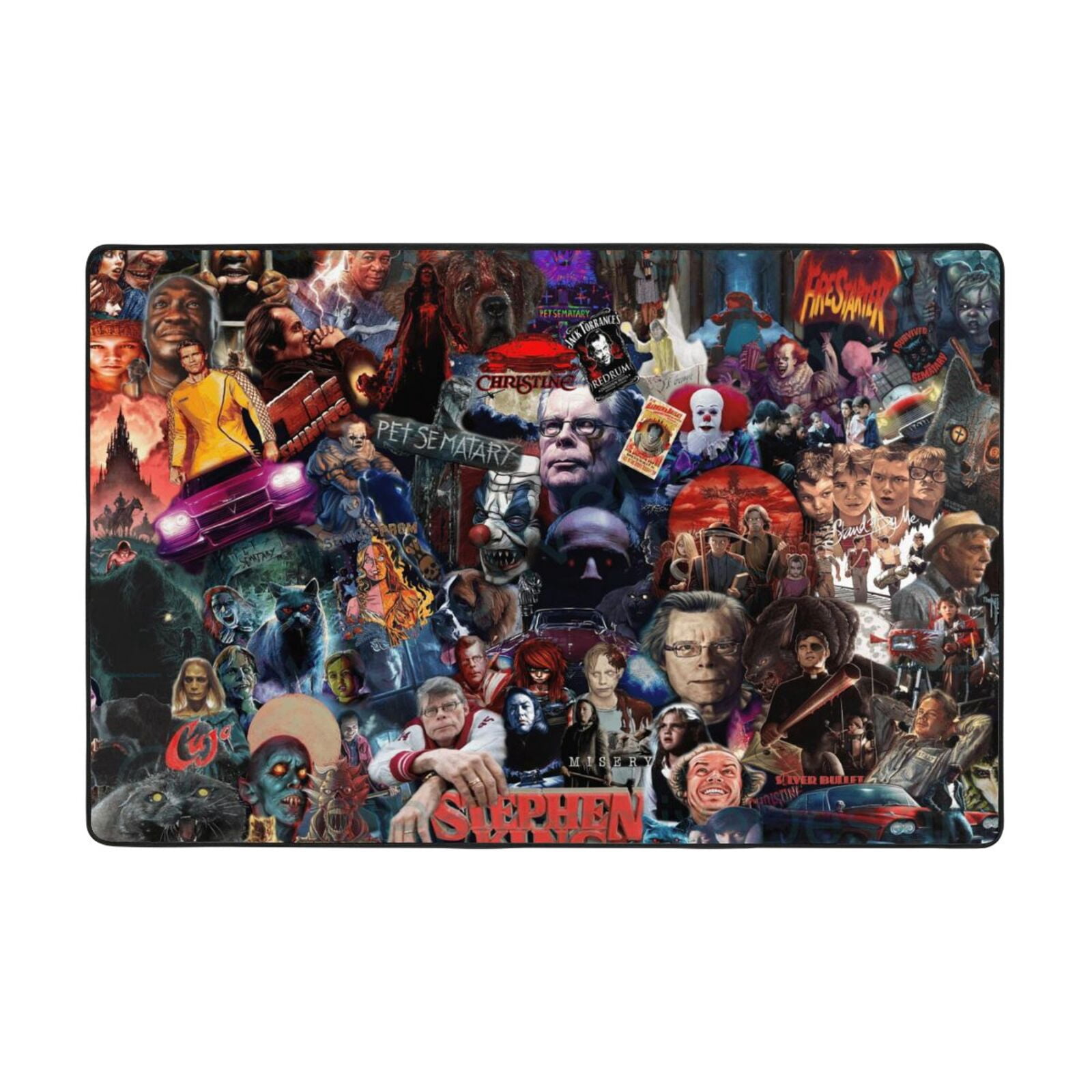 Horror Character Movie Area Rug Cartoon Rug Modern 3D Digital Print ...