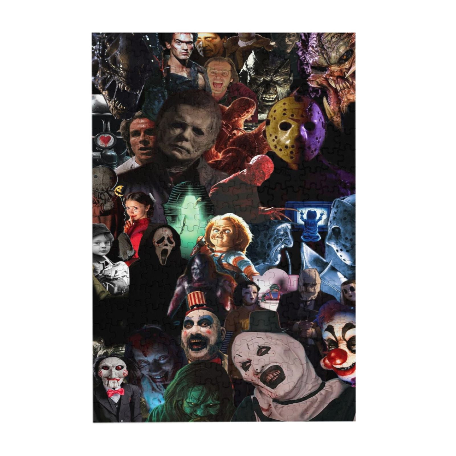 Horror Character Movie Jigsaw Puzzles Novelty Jigsaw Puzzle Cartoon ...