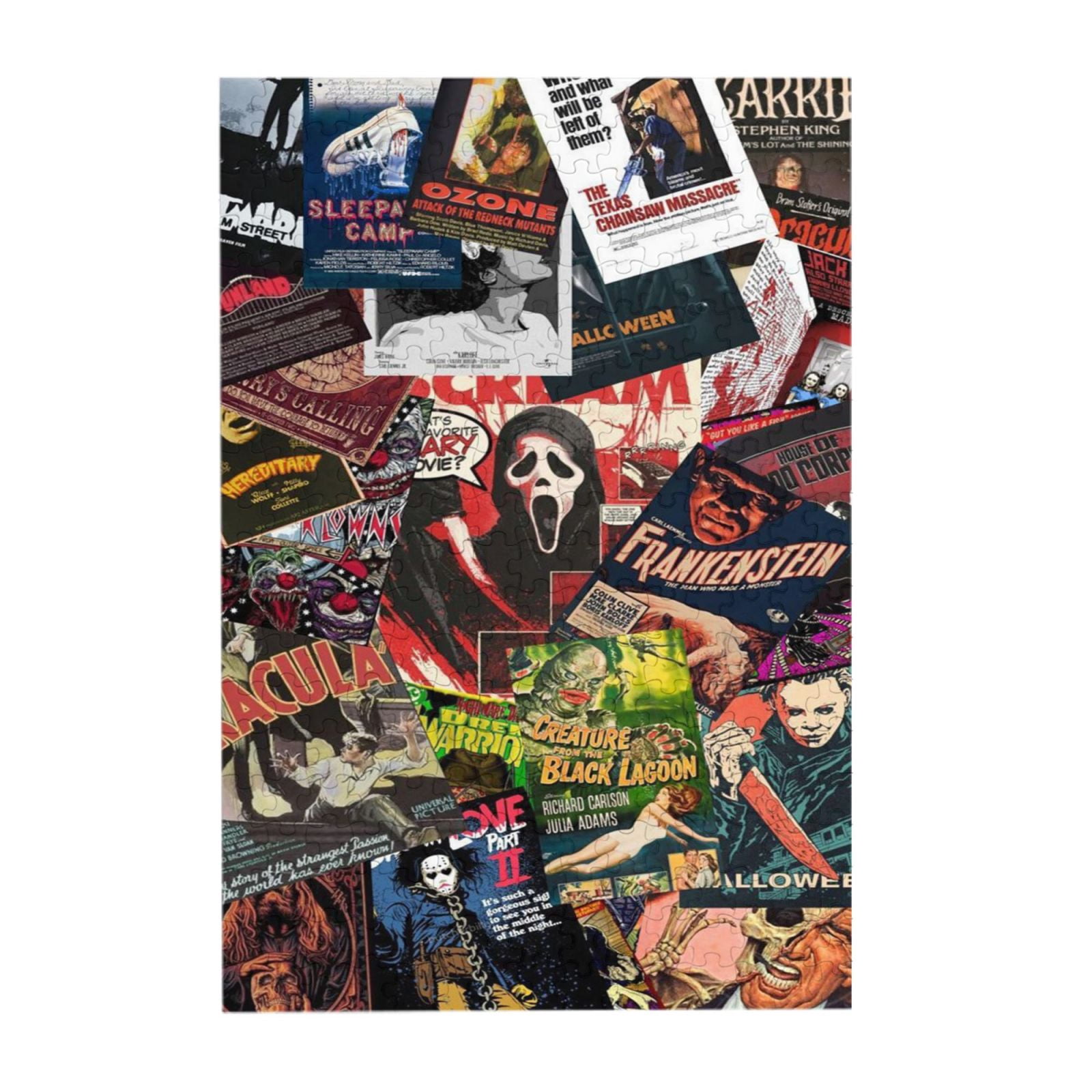 Horror Character Movie Jigsaw Puzzles Novelty Jigsaw Puzzle Cartoon ...