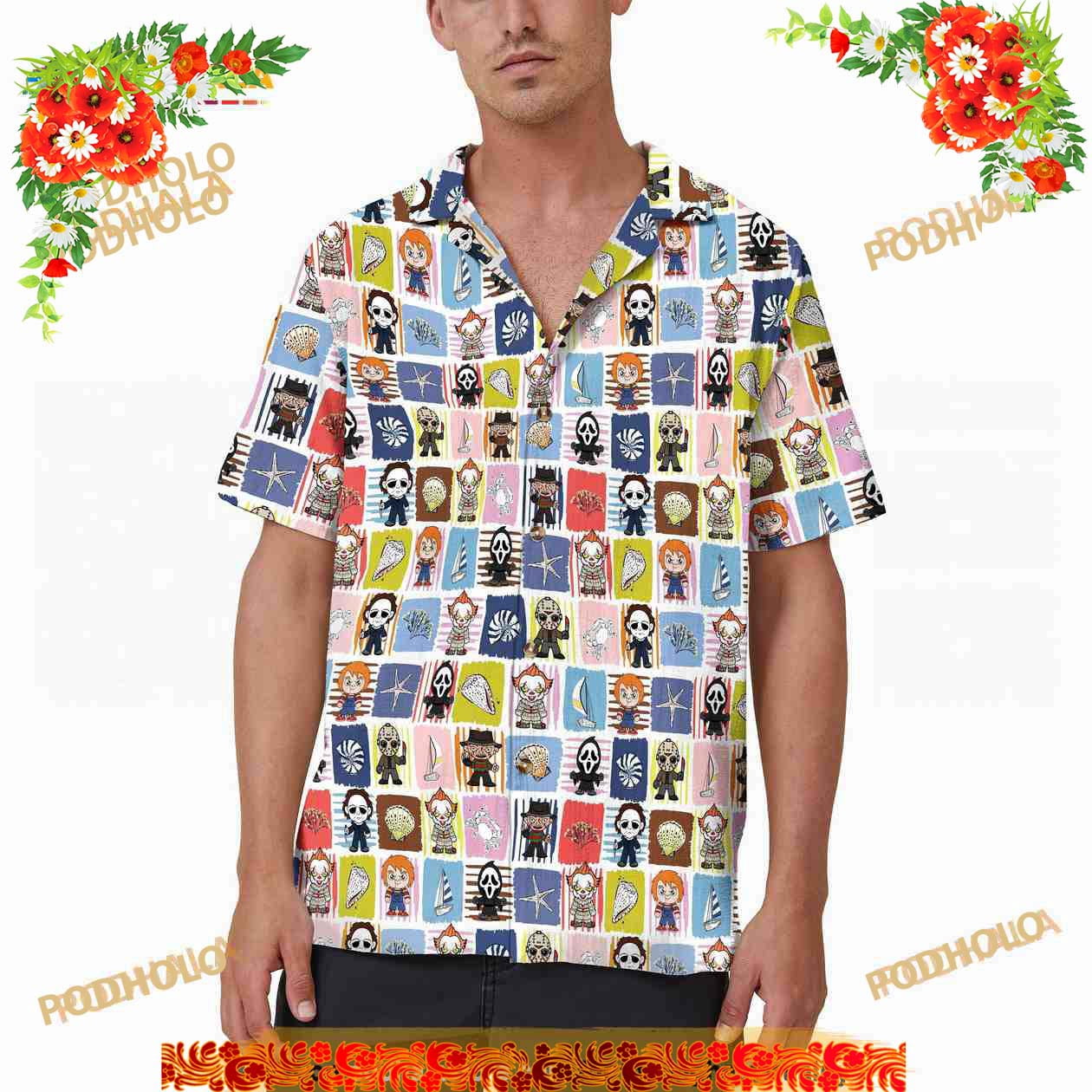 Horror Characters Chibi Trendy Halloween Horror Movie Halloween ...