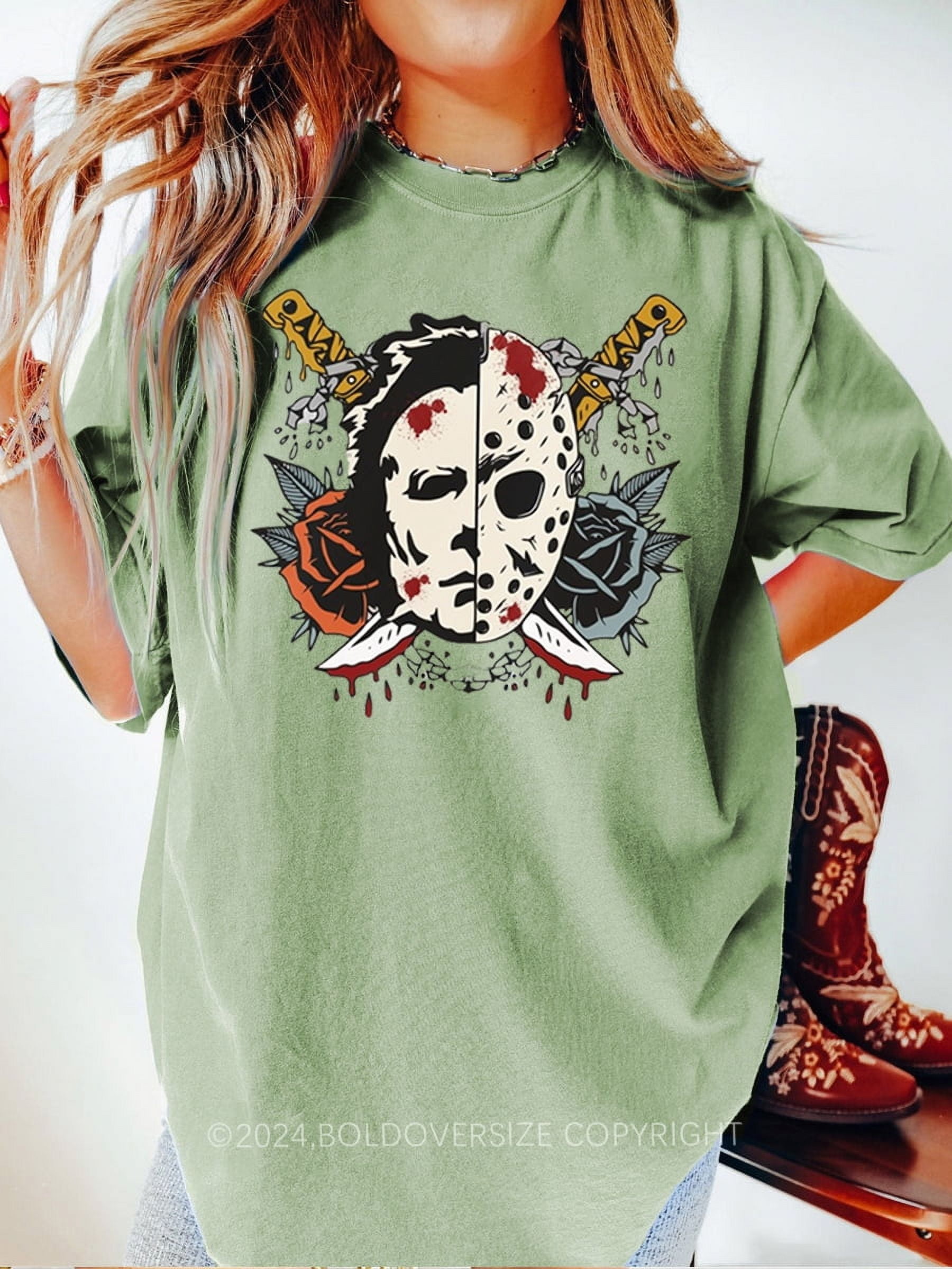 Horror Characters Tee - Walmart.com