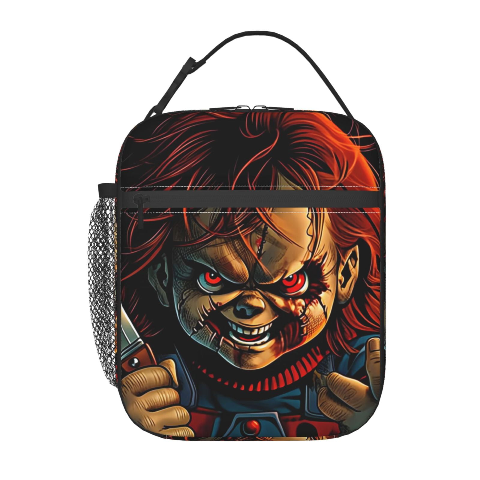 Horror Chucky Film Portable Lunch Bag Insulated Lunch Box Lightweight ...