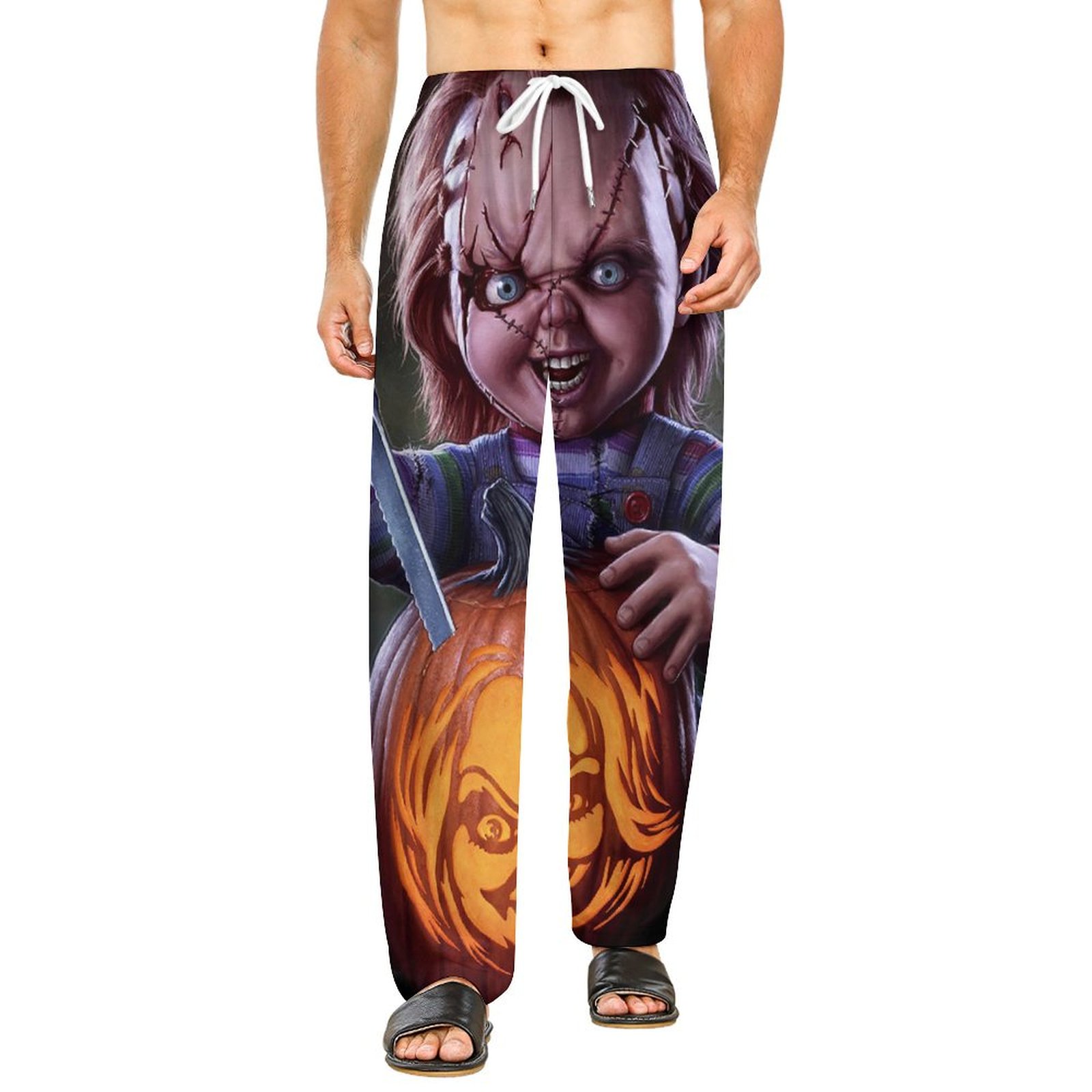 Horror Chucky Pajama Long Pants Sleepwear Sleep Pants for Teen Women ...