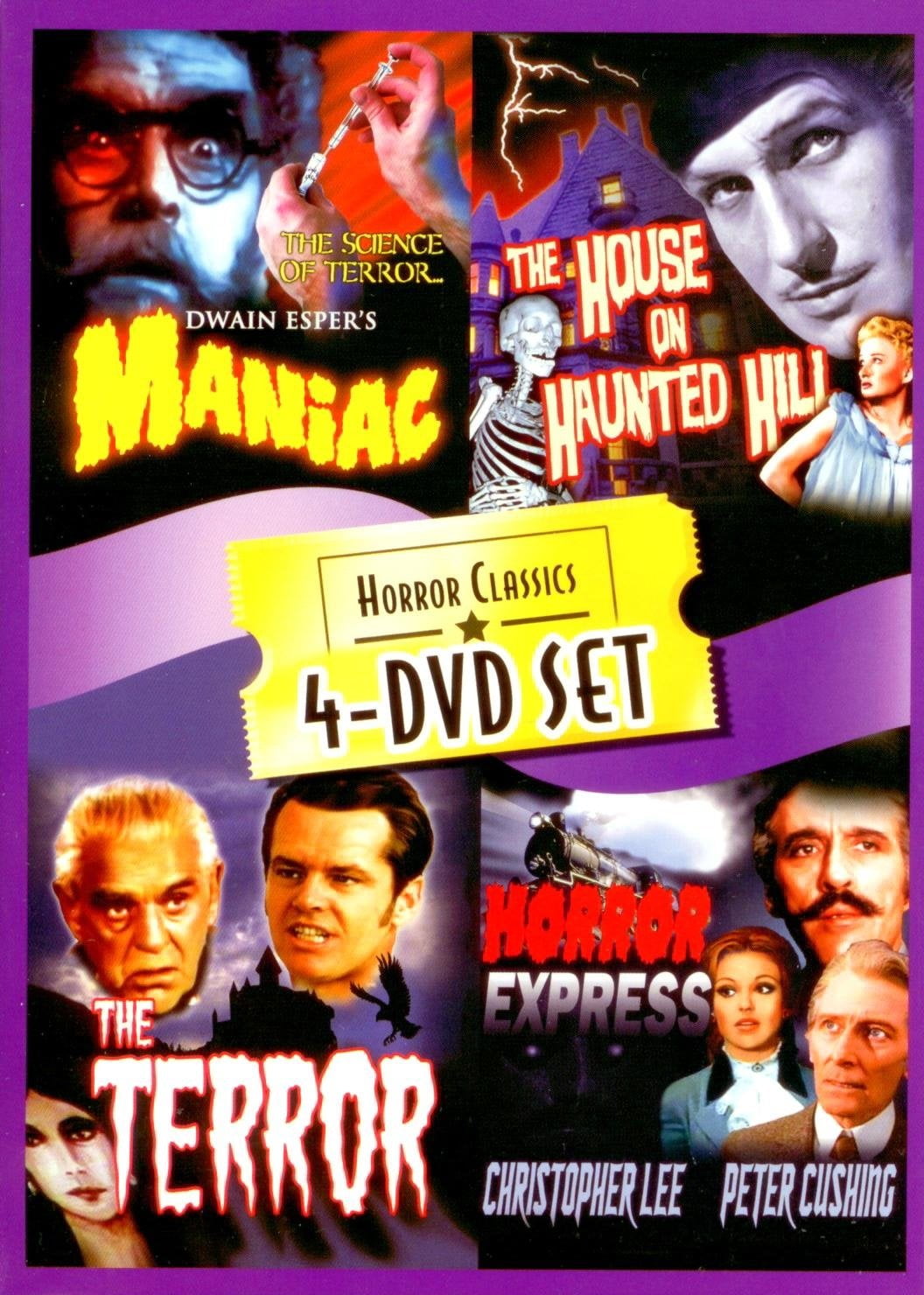 Horror Classics Collector'S Set: Maniac / house on haunted hill ...