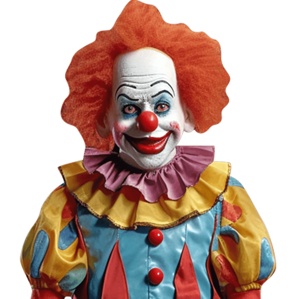 Horror Clown (Traditional) Half Body Buddy Cutout - Walmart.com