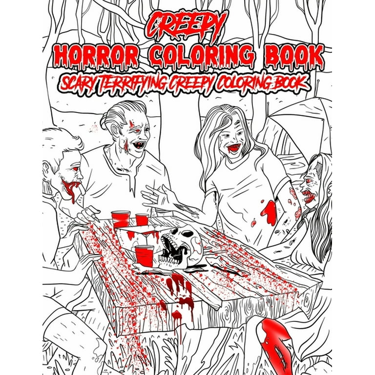 freaky coloring pages