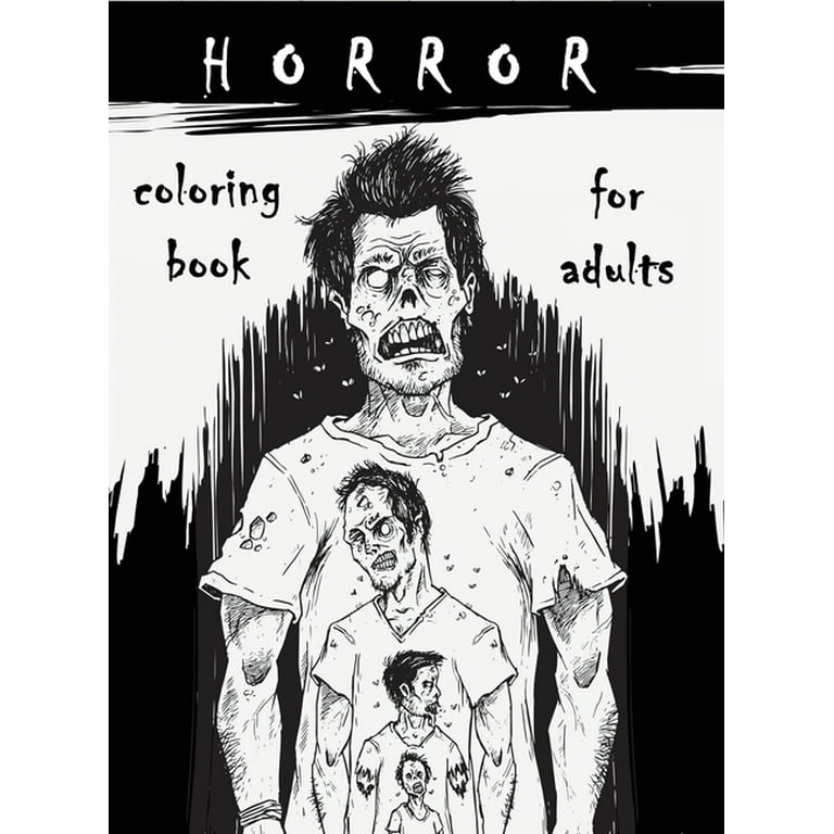 scarey coloring pages