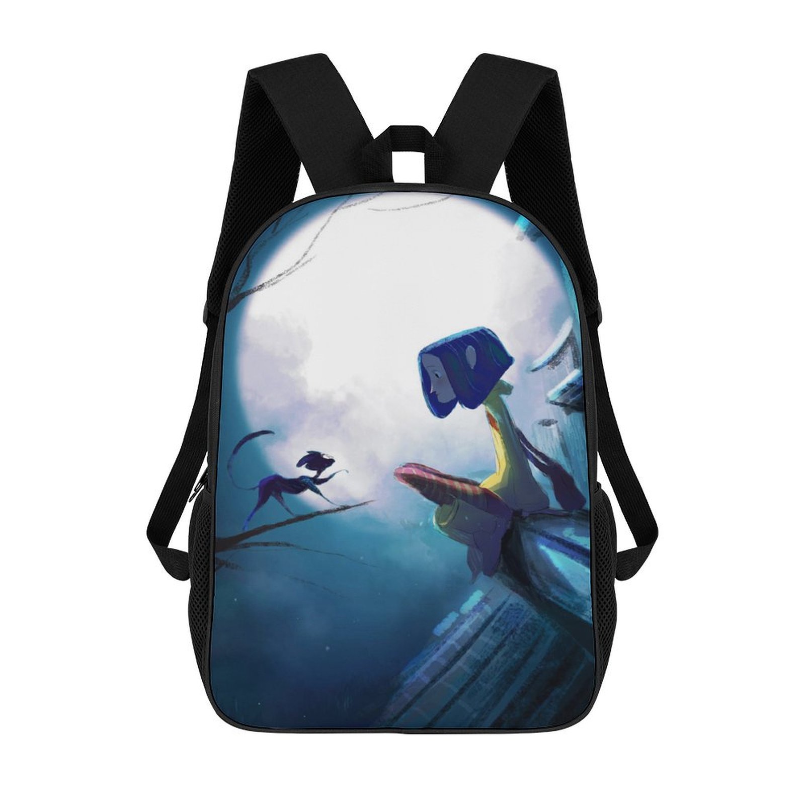 Horror Coraline School Bag Backpack Multipurpose Daypack Adjustable ...