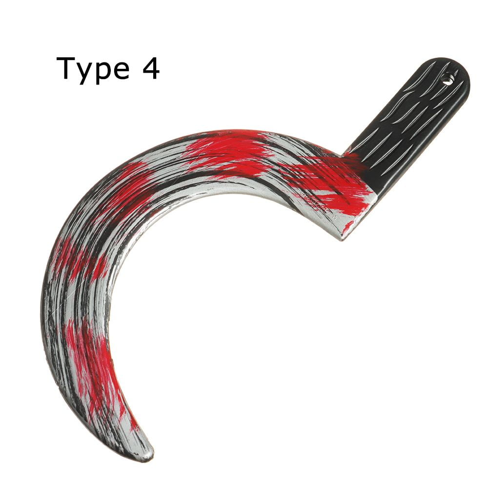 Horror Cosplay Props Scimitar Ghost Festival Toy Halloween Decoration ...