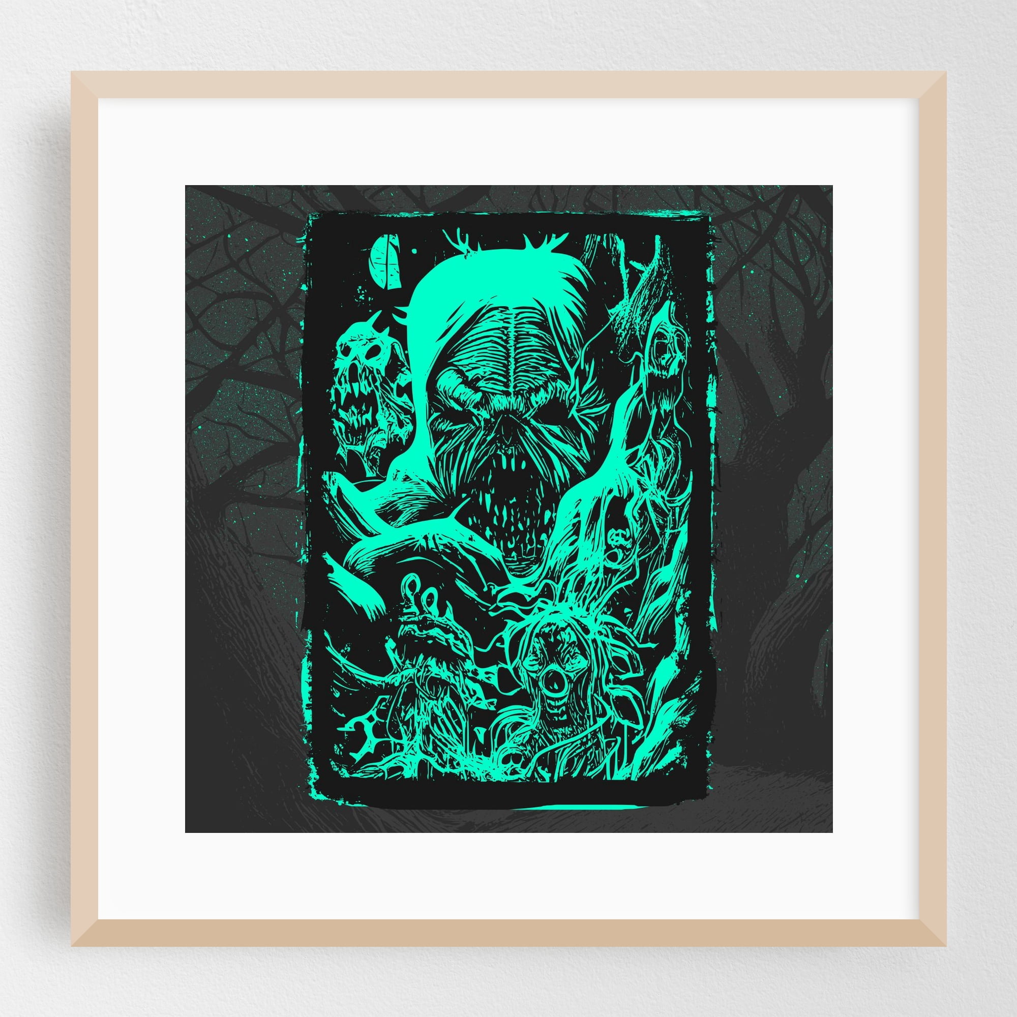 Horror Creatures and Scary Monsters. Episode 1 - Illustration Creepy ...