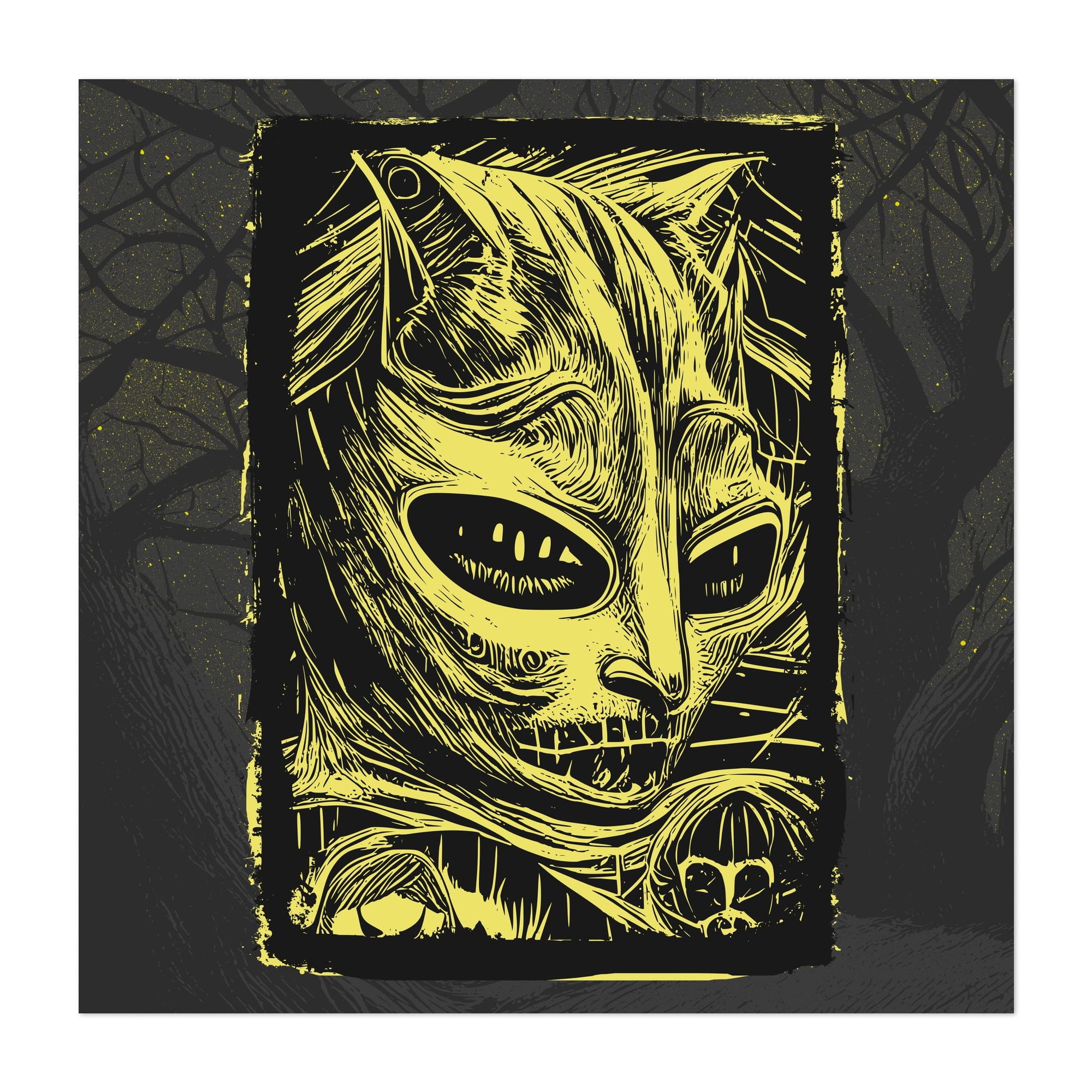 Horror Creatures and Scary Monsters. Episode 20 - Illustration Creepy ...