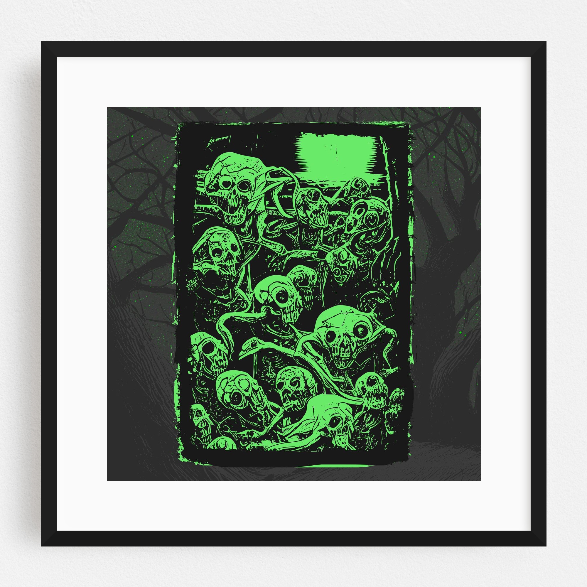 Horror Creatures and Scary Monsters. Episode 5 - Illustration Creepy ...