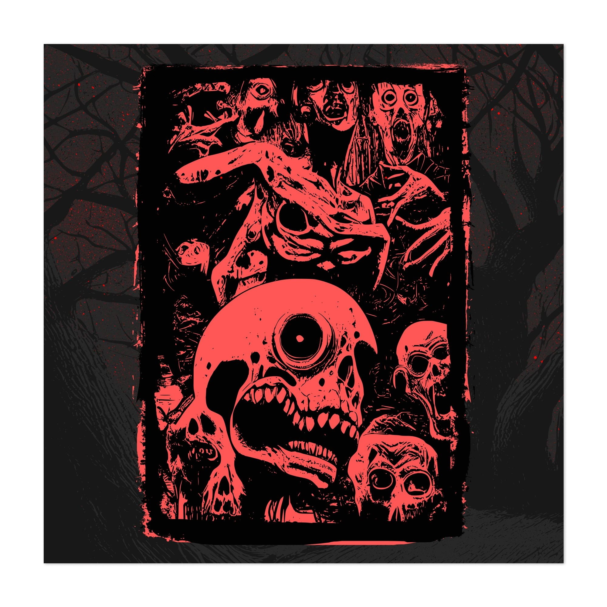 Horror Creatures and Scary Monsters. Episode 24 - Illustration Creepy ...