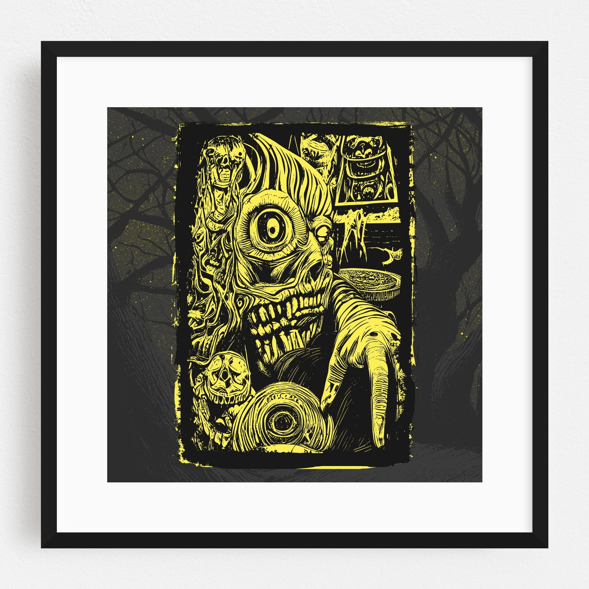 Horror Creatures and Scary Monsters. Episode 4 - Illustration Creepy ...