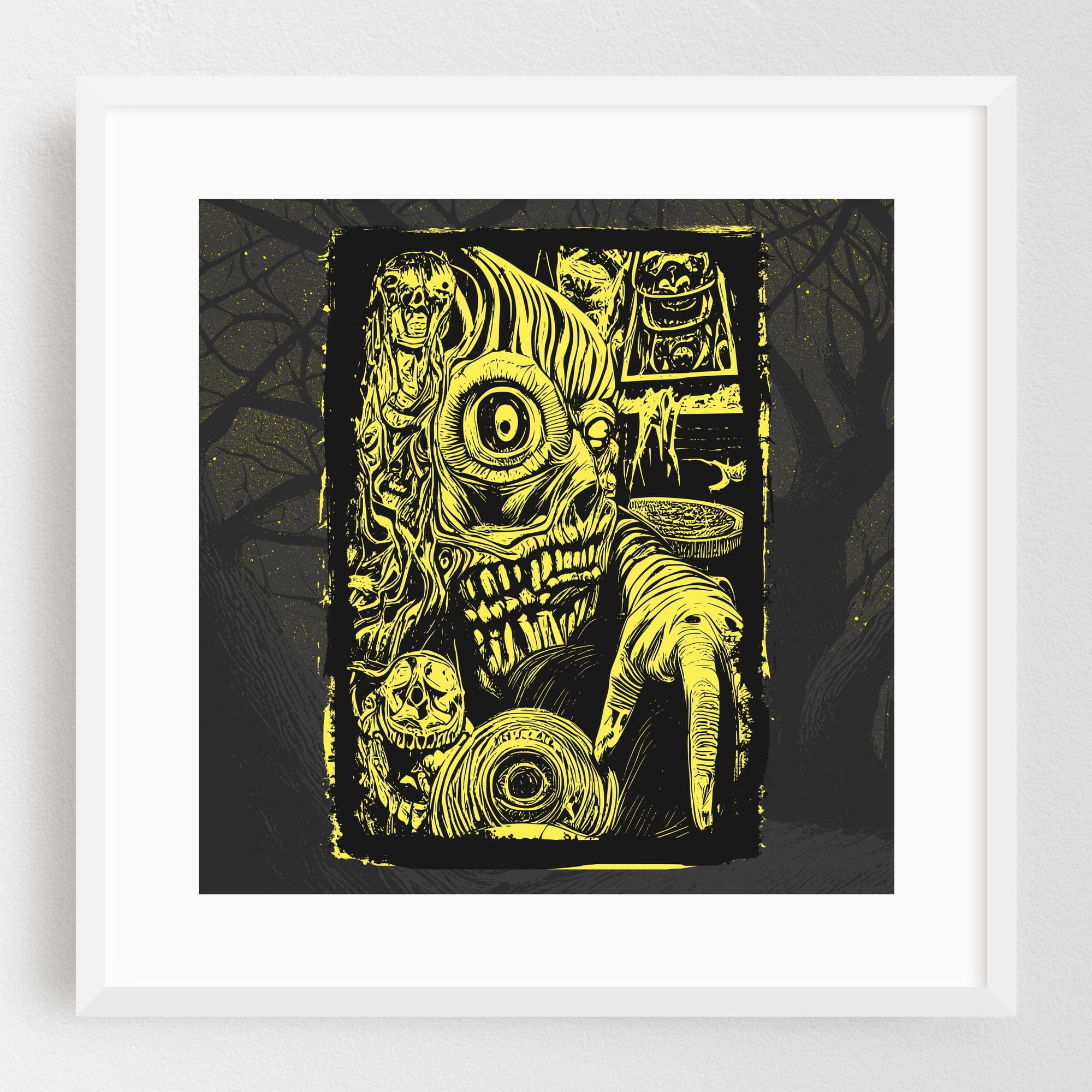 Horror Creatures and Scary Monsters. Episode 4 - Illustration Creepy ...