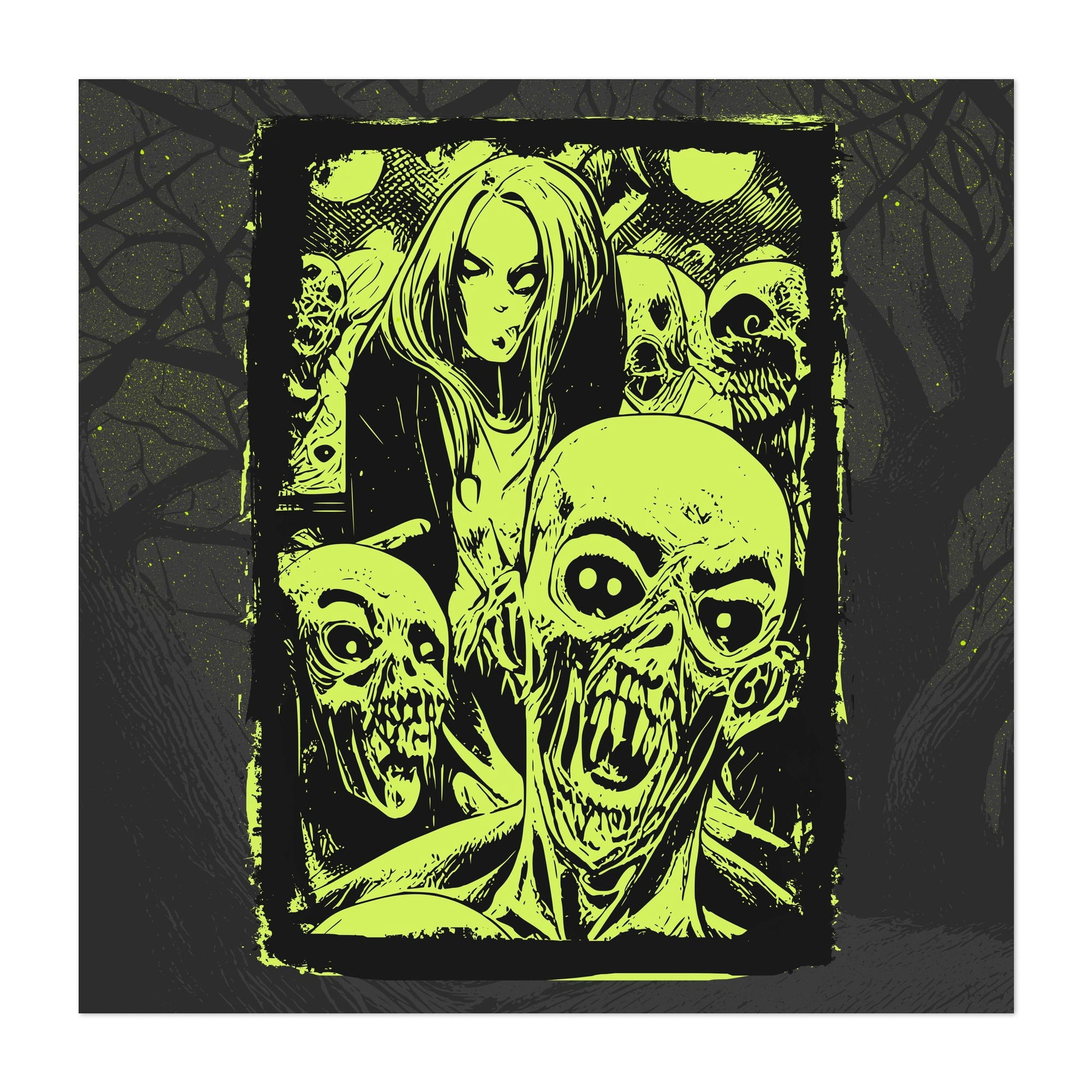 Horror Creatures and Scary Monsters. Episode 8 - Illustration Creepy ...