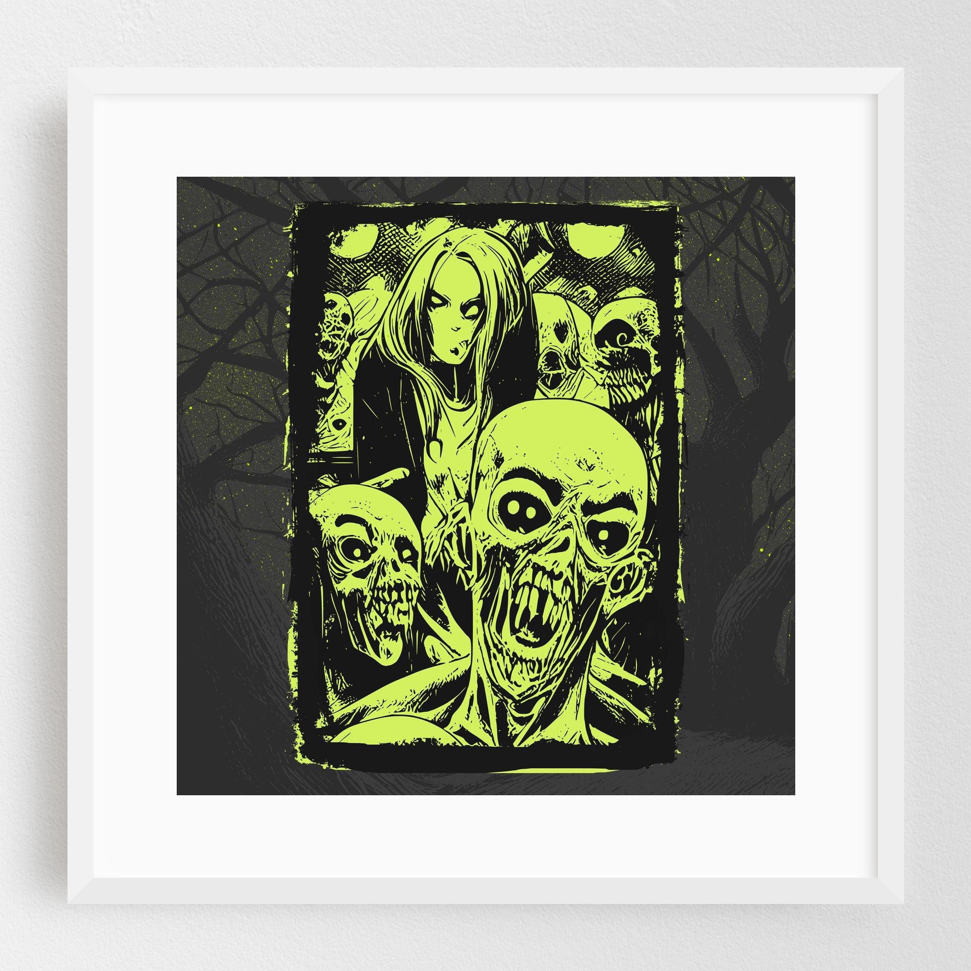 Horror Creatures and Scary Monsters. Episode 8 - Illustration Creepy ...