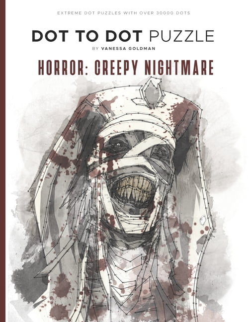 Horror: Creepy Nightmare - Dot to Dot Puzzle (Extreme Dot Puzzles with ...