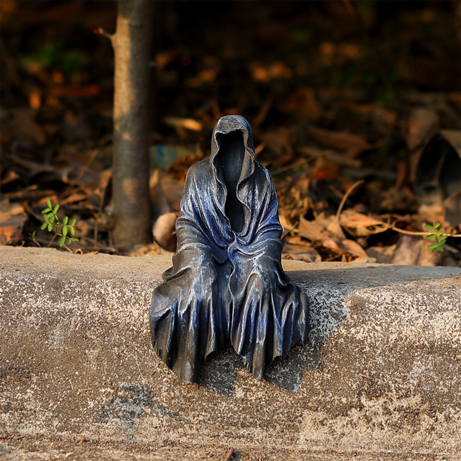 Horror Decor - Grim Reaper Statue Gothic, Grim Reaper Duck Figurine, 5. ...