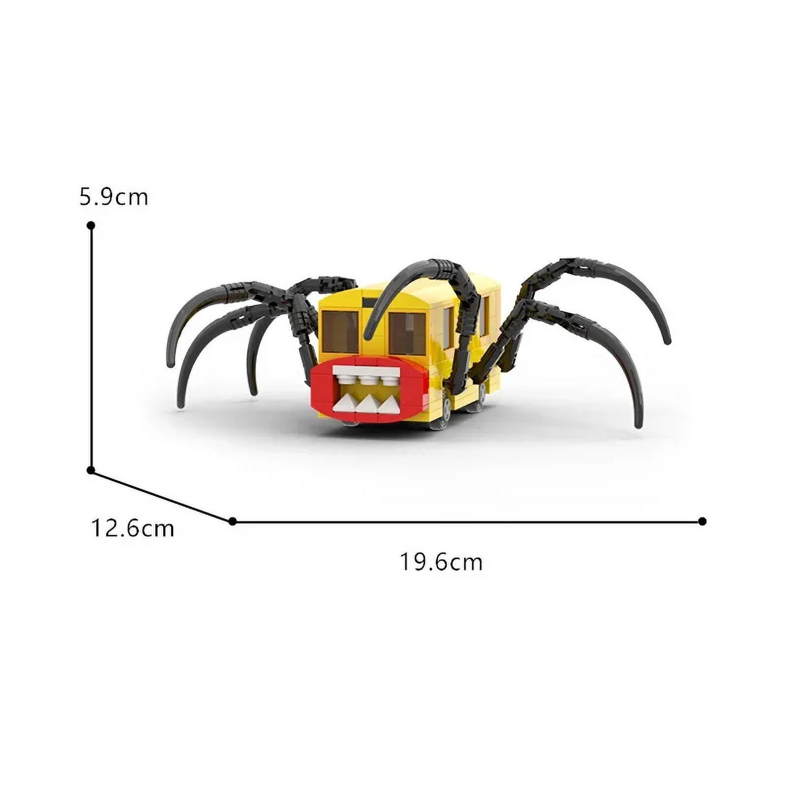 Horror Demonic Spider Train Building Blocks MOC Choo-Choo Charles Evil ...