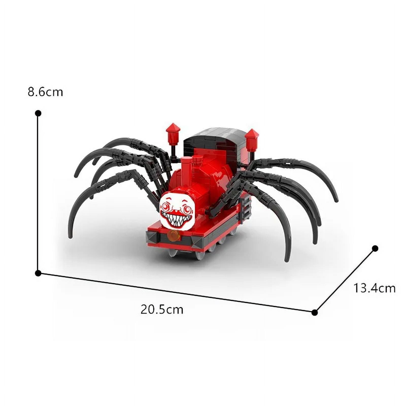 Horror Demonic Spider Train Building Blocks MOC Choo-Choo Charles Evil ...