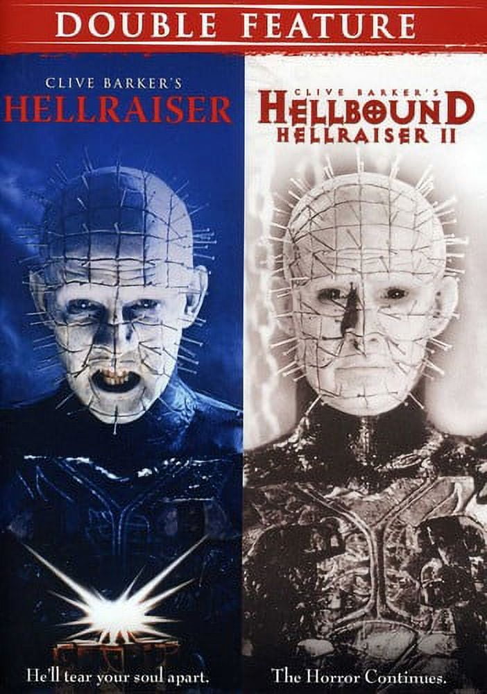 Horror Double Feature: Hellraiser / Hellbound: Hellraiser II (DVD ...