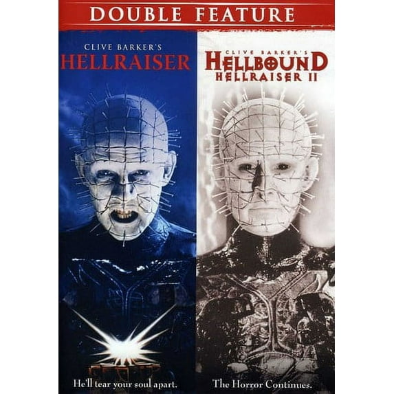 Horror Double Feature: Hellraiser / Hellbound: Hellraiser II (DVD), Image Entertainment, Horror ...