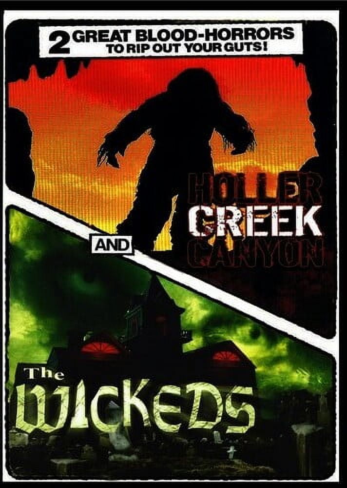 Horror Double Feature: Holler Creek Canyon and the Wickeds (DVD), All ...