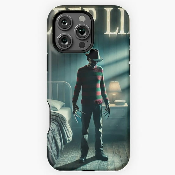 Horror Dream Parody Graphic Design iPhone Case 17 16 15 14 13 12 11 Pro ...