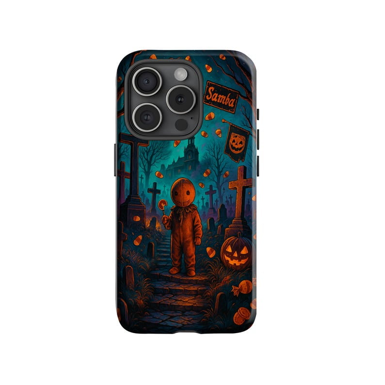 Horror Enjoyer Halloween Scream Phone Case, bold cinematic fan graphic ...
