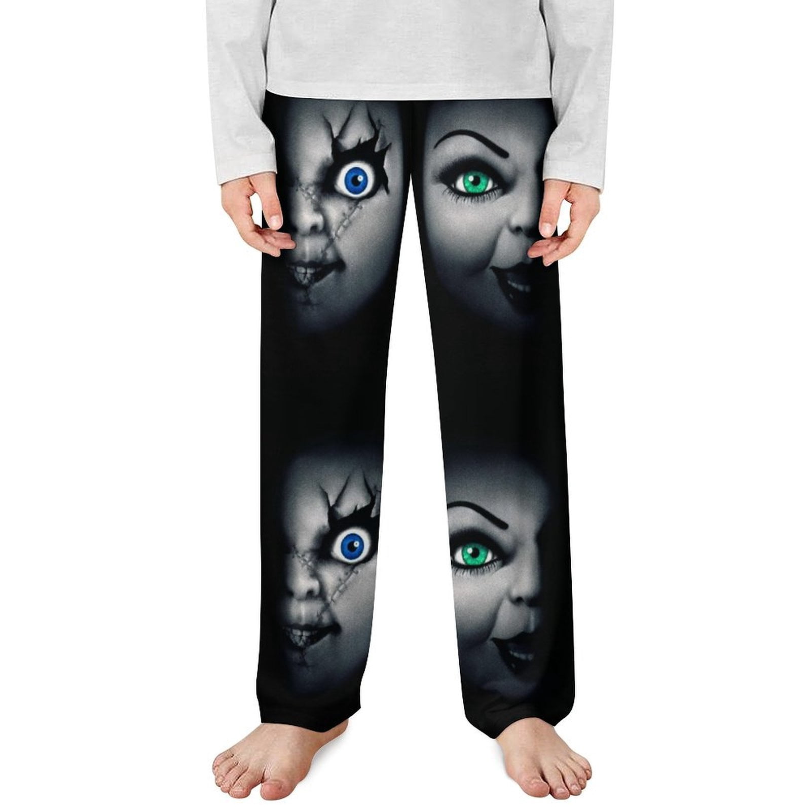 Horror Film Bride Of Chucky Comfy Pajamas For Kids Cozy Lounge Straight ...