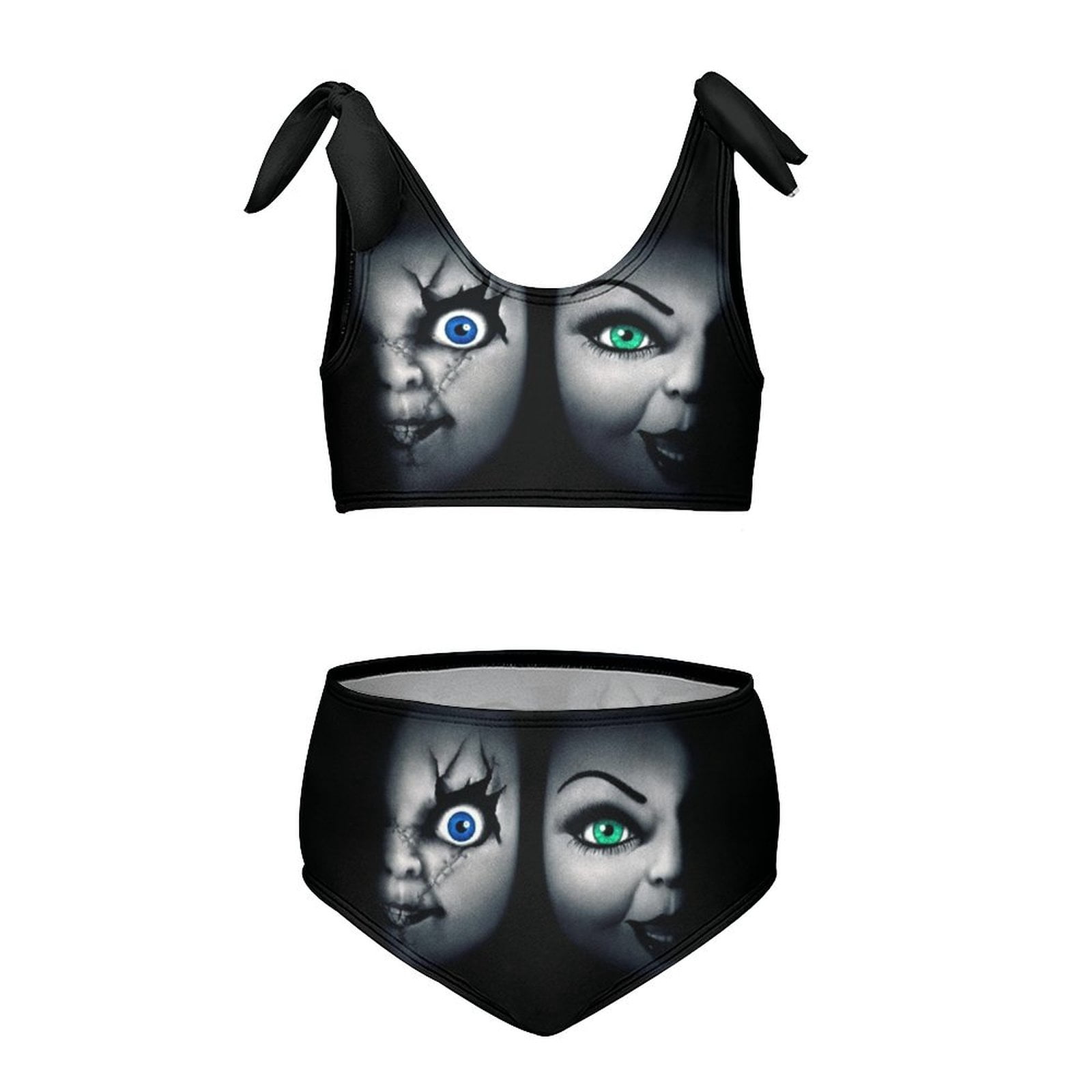 Horror Film Bride Of Chucky Kid's Swimwear Two Piece Swimsuit Summer ...