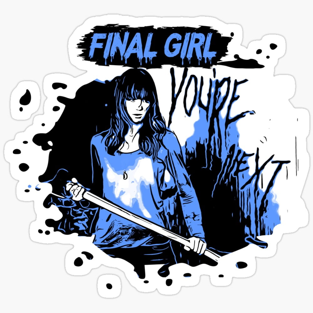 Horror Final Girls - Erin - You'Re Next Sticker Phone Decal Water ...