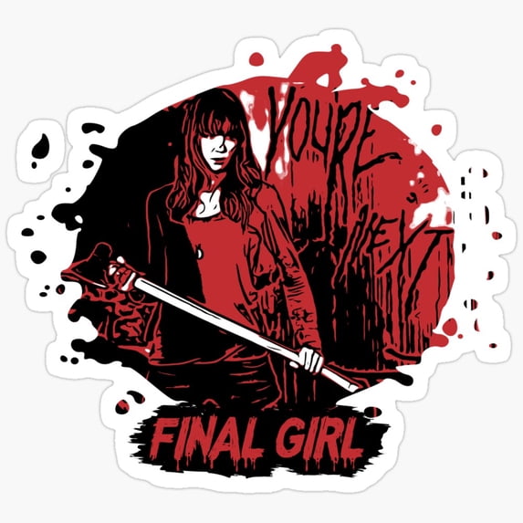 Horror Final Girls - Erin - You'Re Next Sticker Phone Decal Water ...