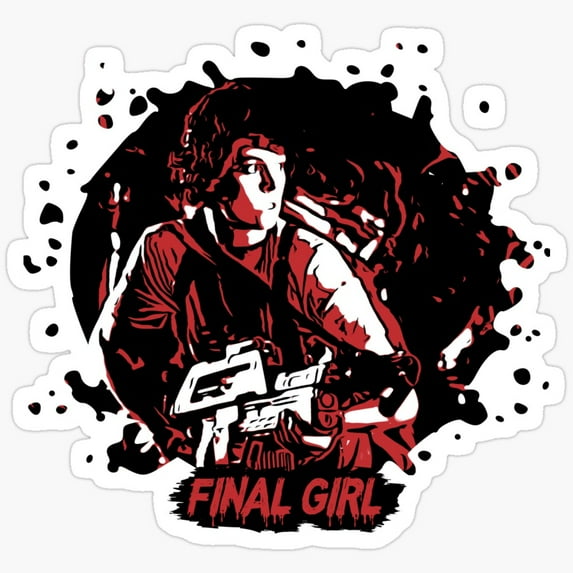 Horror Final Girls - Ripley Sticker Phone Decal Water Bottle Stickers ...