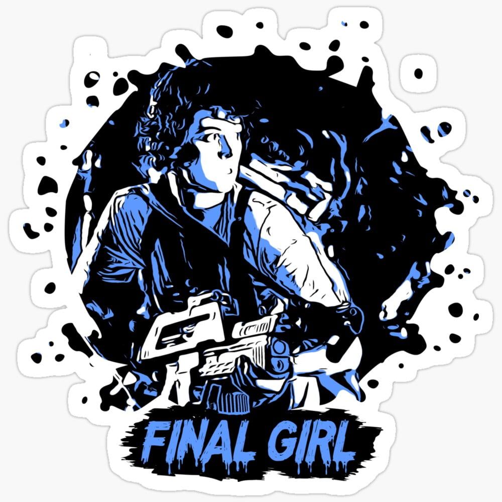 Horror Final Girls - Ripley Sticker Phone Decal Water Bottle Stickers ...